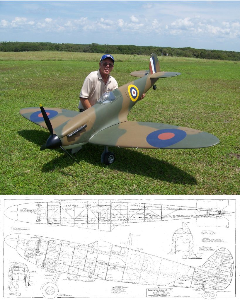 Supermarine Mk I-V Spitfire {1/4.4} – Laser Parts Kit (NZ) | Laser Cut ...